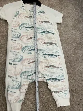 nest designs | Pajamas | Nest Designs White Shortsleeve Sleep Sack With ...